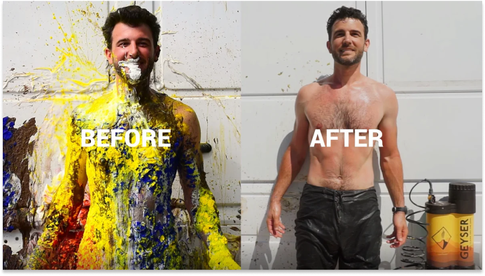 Geyser Systems Ultra-Low Flow Rate Shower Products